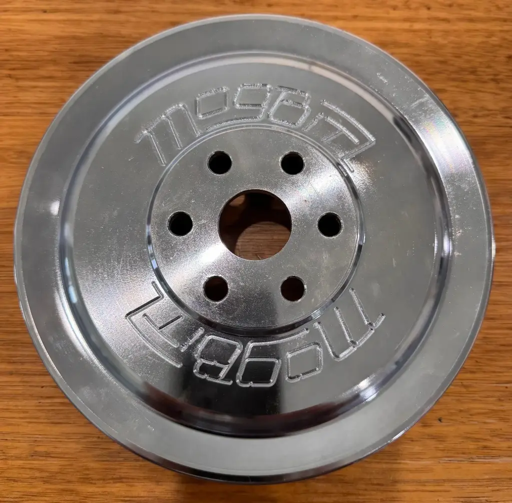Billet Offset Water Pump Pulley | www.MogBitz.com.au